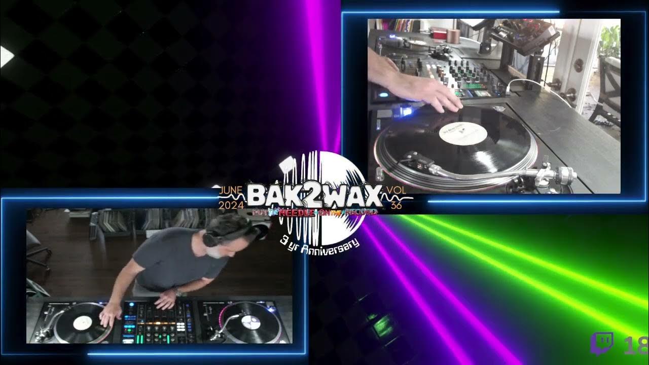 DJ AL C Funky Old School Breakbeat Vinyl Mix Bak2Wax - YouTube
