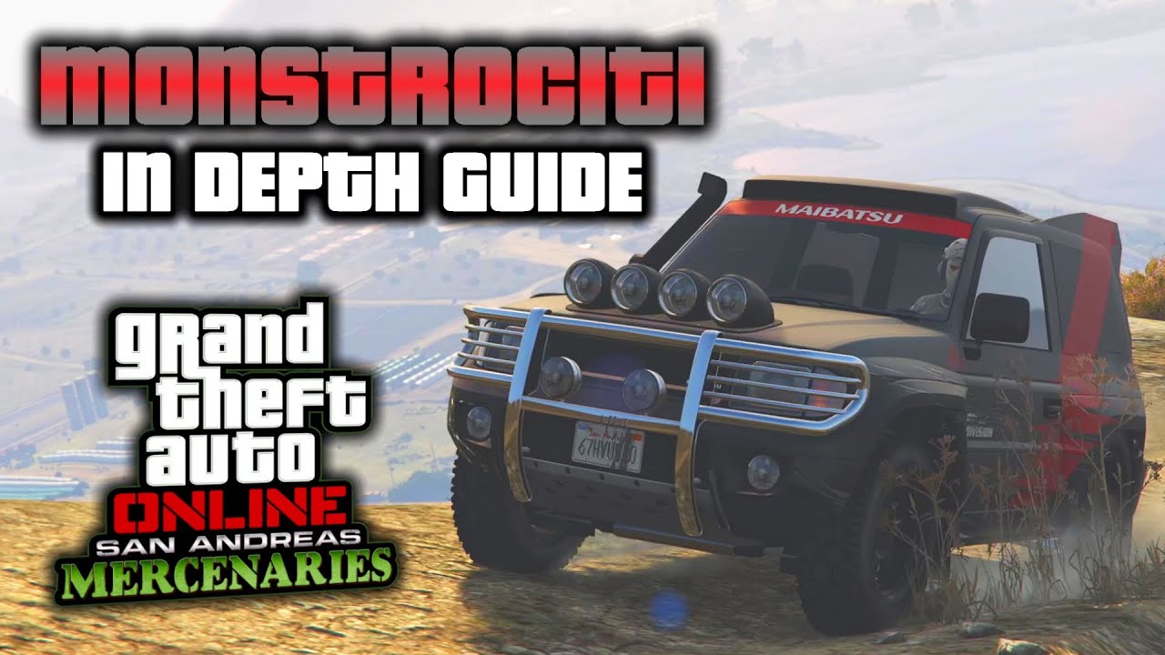 GTA Online: MonstroCiti In Depth Guide (A PvE Machine!) - YouTube