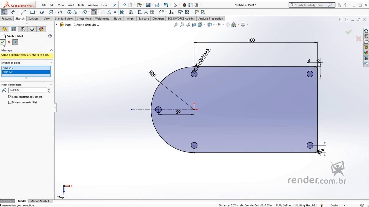 28 - Desarrollo de un Snap | SolidWorks 2018 Piezas - YouTube