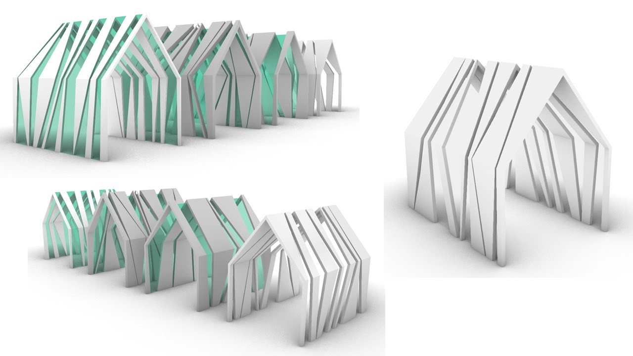 Generative Stripes for Facade Design | Using Sort and Random - YouTube