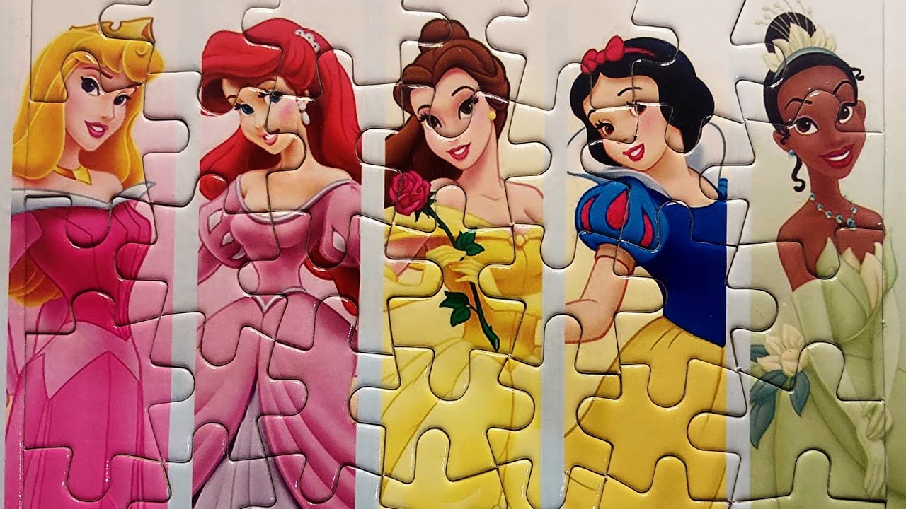 Permainan menyusun puzzle Princess. princess jigsaw puzzle. #puzzle # ...