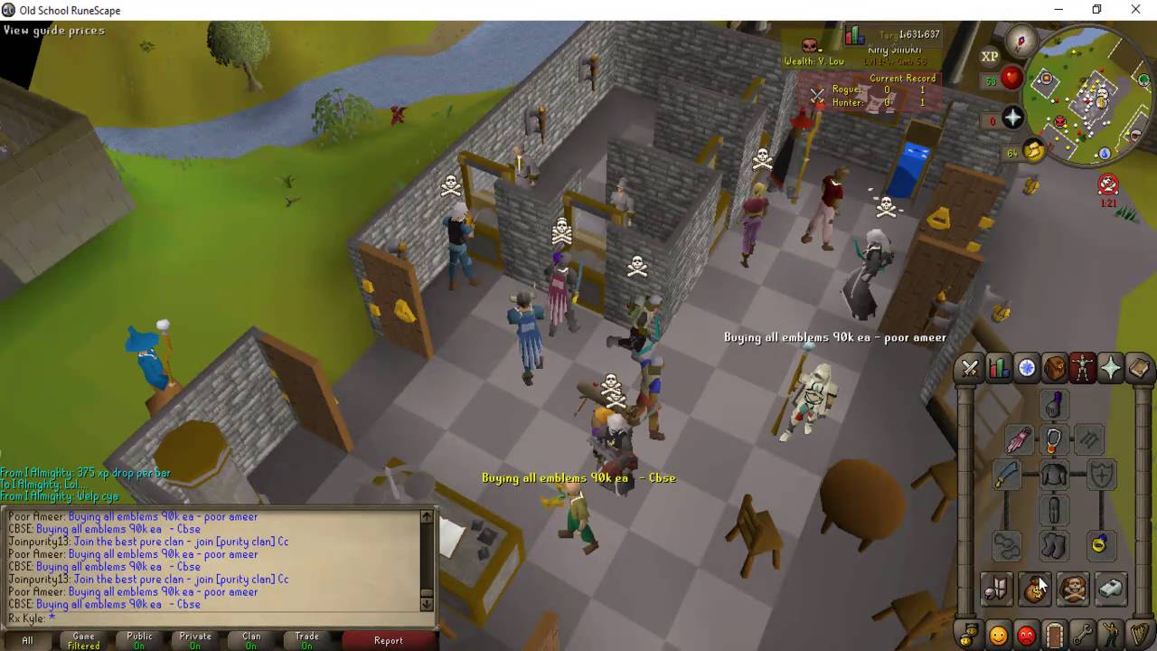 OSRS - G Maul Pking Low Combat LUCKY KILLS! RX KYLE PK VID #1 - YouTube