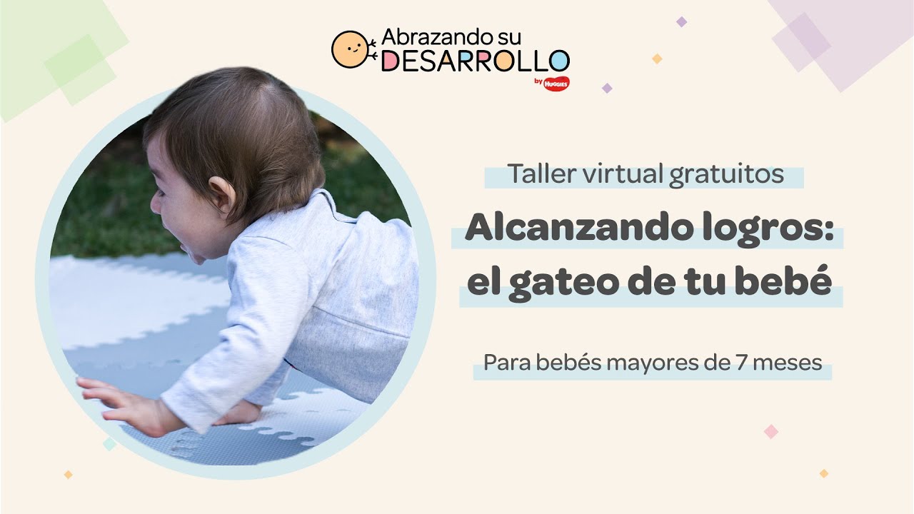Estimulación para mejorar el gateo | Taller virtual para bebés mayores ...