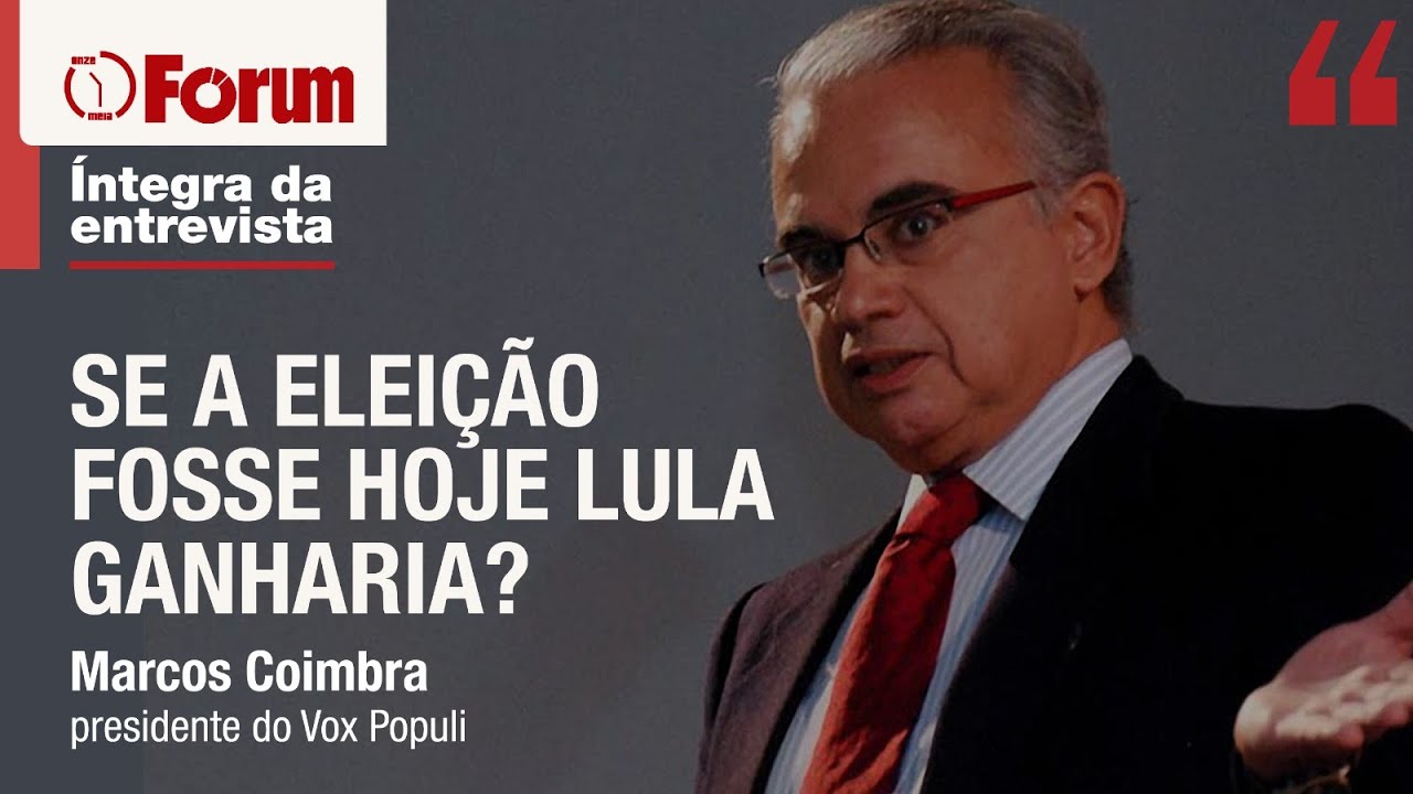 Marcos Coimbra: "Lula é ainda o melhor nome que as forças democráticas ...