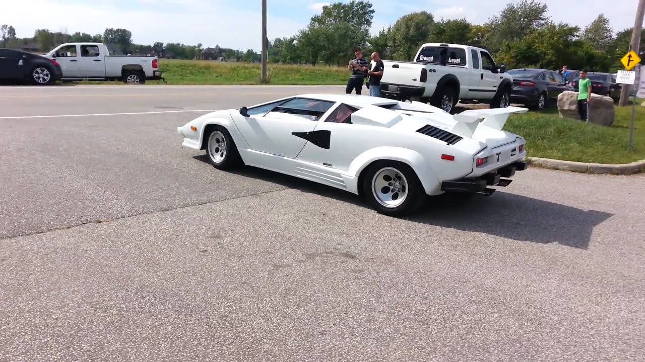 LAMBORGHINI COUNTACH EXHAUST SOUND [SUBSCRIBE FOR MORE] - YouTube