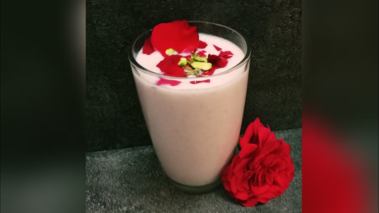 Gulkand Lassi | TWIN'S RECIPIES | summer special - YouTube