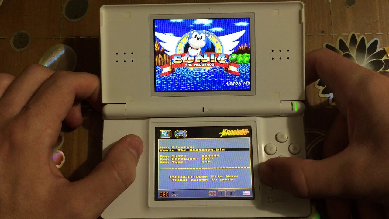 SNES and SEGA emulators for Nintendo DS: Test in Games! - YouTube