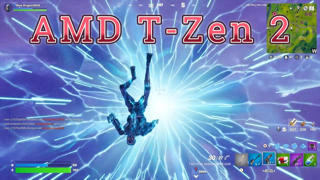 AMD T-Zen 2 Drops in CHAPTER 1 SEASON 3 OG! Guided Missles Era - 1080P ...