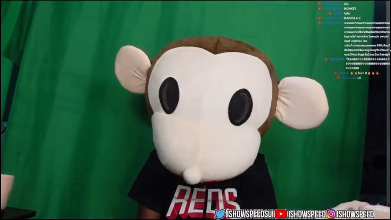 Someone Sent a Monkey Costume To Speed BRO💀💀 - YouTube