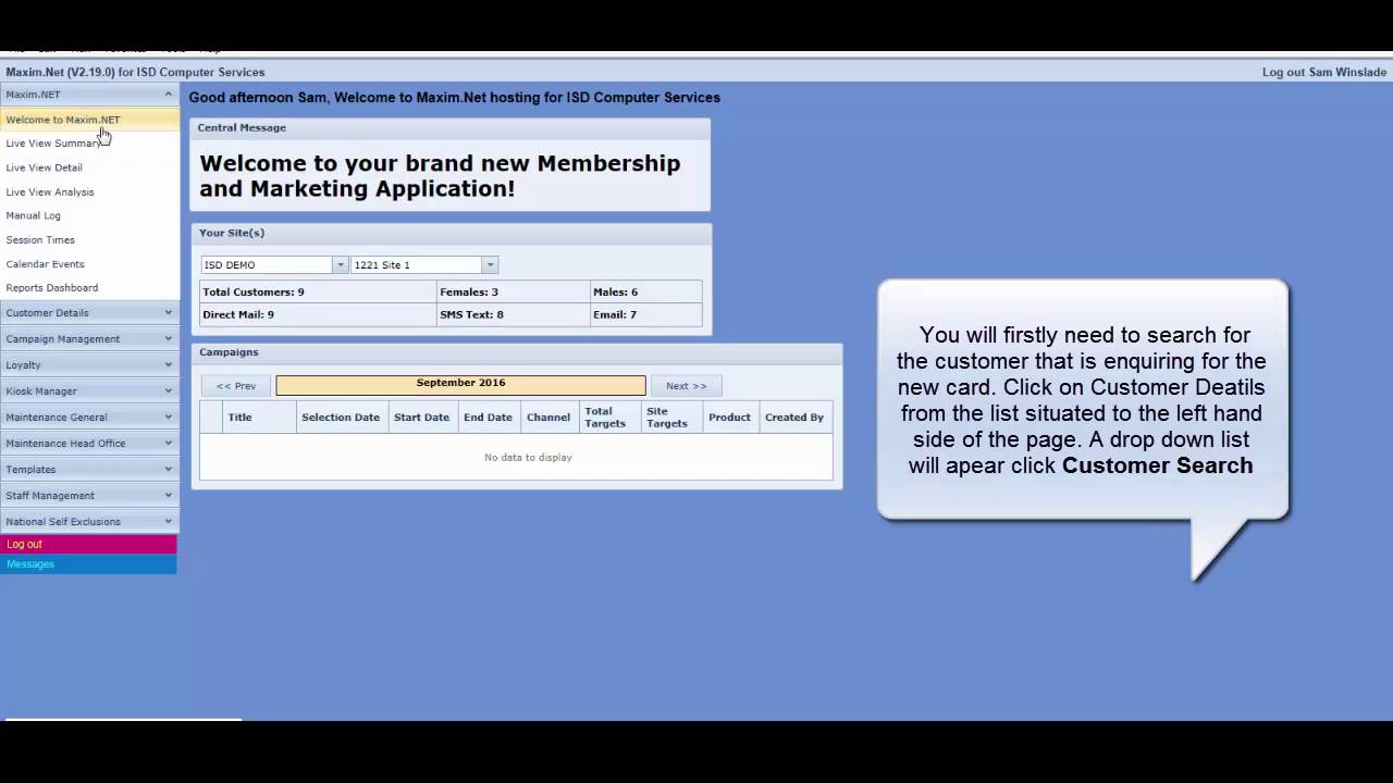 Maxim - Printing a new membership card - YouTube