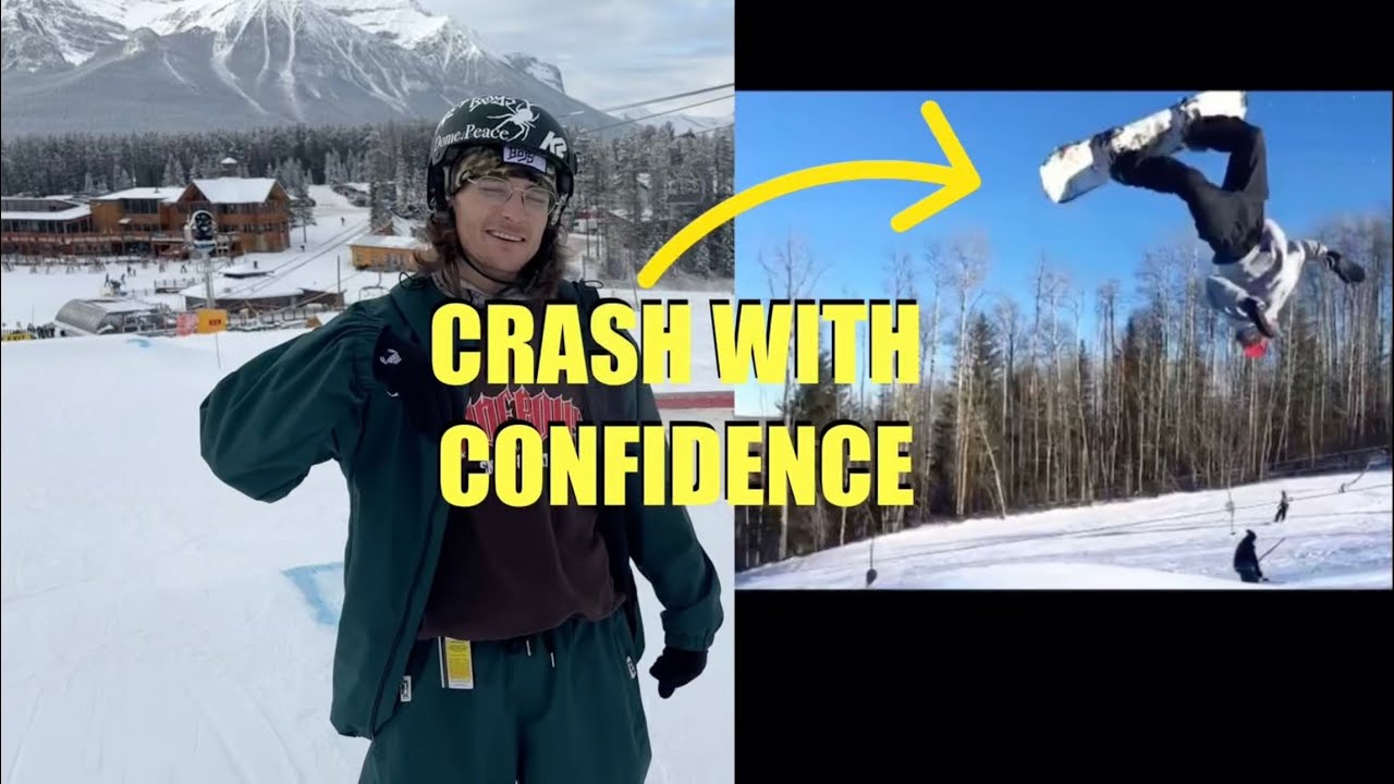 How To Fall On A Snowboard! (Tips and a Trick) - YouTube