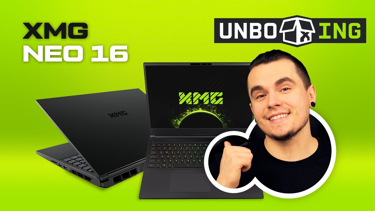 Unboxing XMG NEO 16 & 17 (E23) Gaming-Laptops mit RTX 4090 und Intel ...