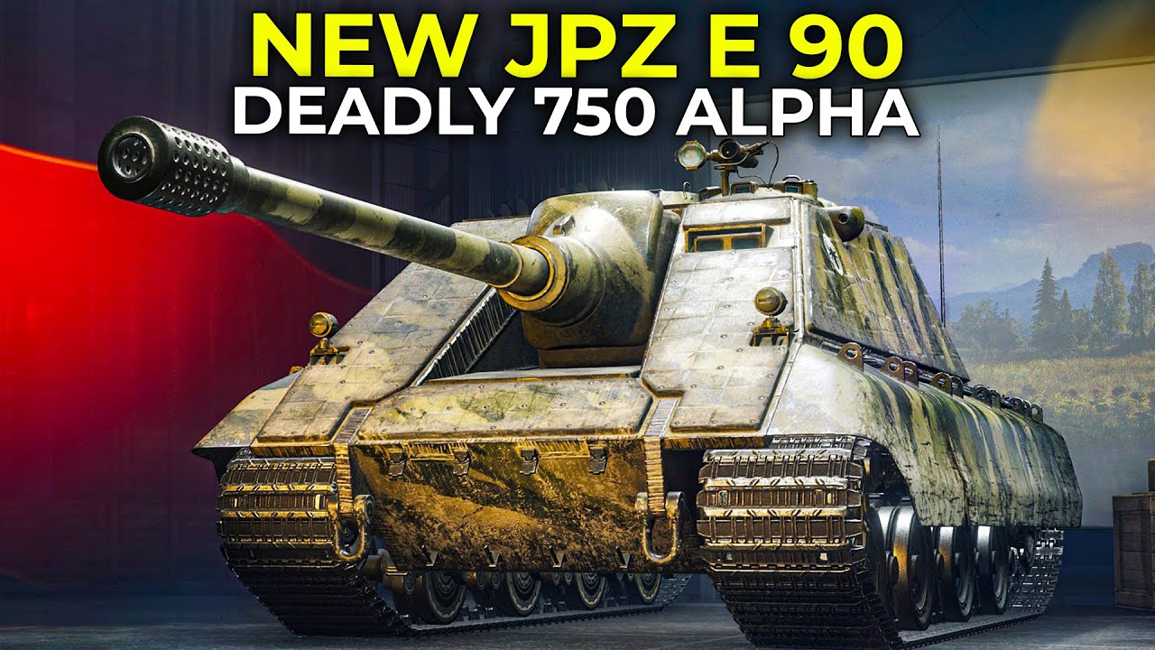 *NEW* JPZ E 90 hits harder than I thought | World of Tanks JagdPanzer E ...