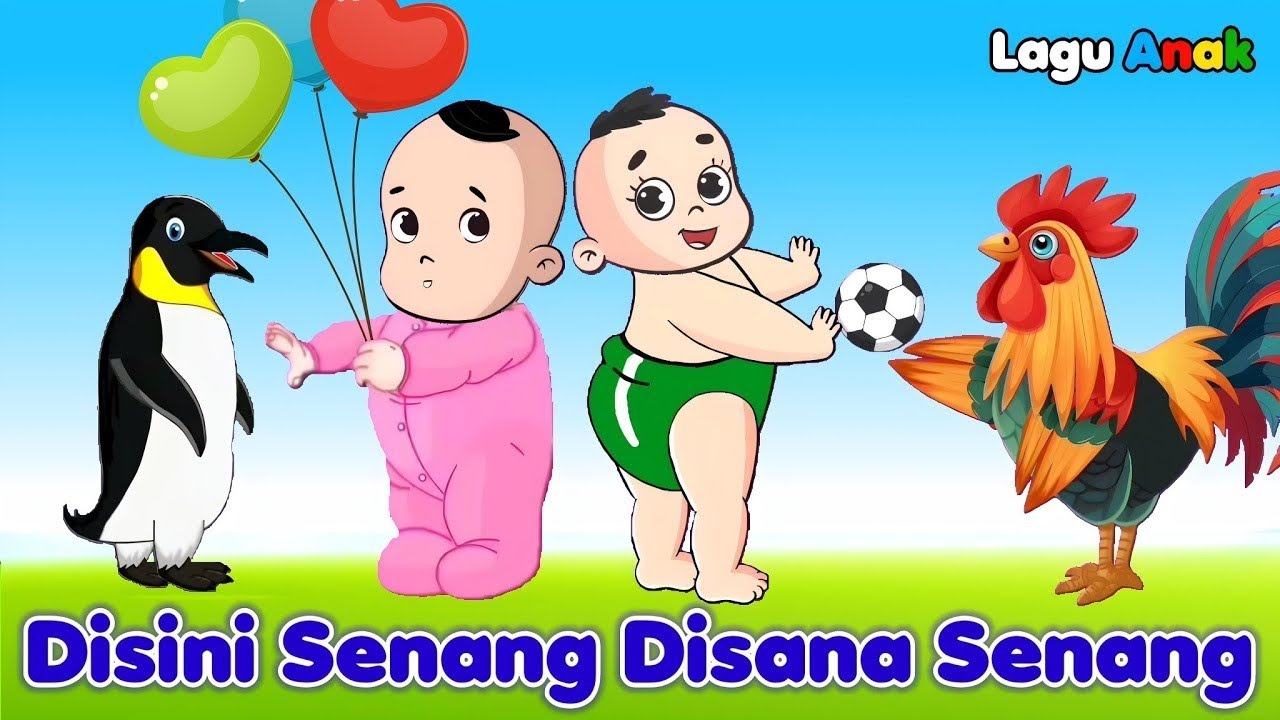 Disini Senang Disana Senang - Lagu Anak Lucu - Lagu Anak Terpopuler ...