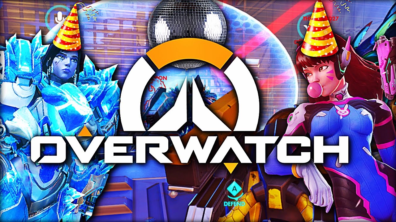 Enemy Dance Party! - [Overwatch Ranked Gameplay] - YouTube