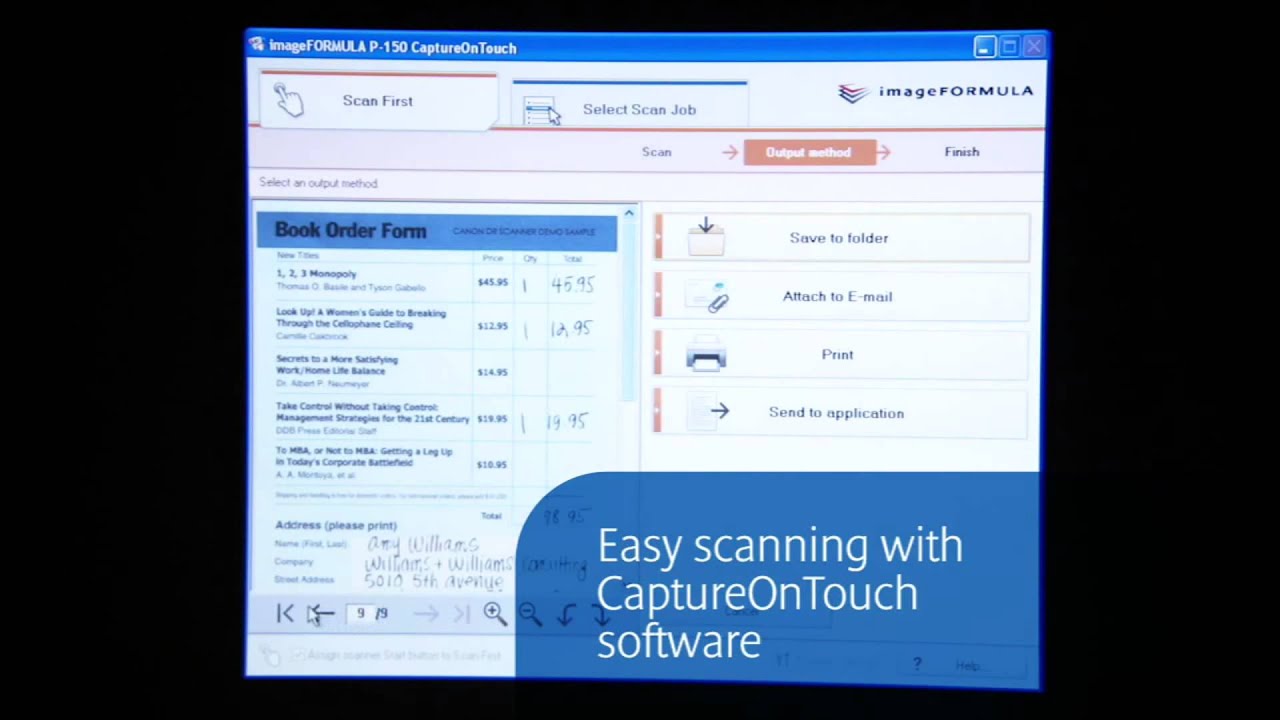 Canon P 150 Scanner.mp4 - YouTube