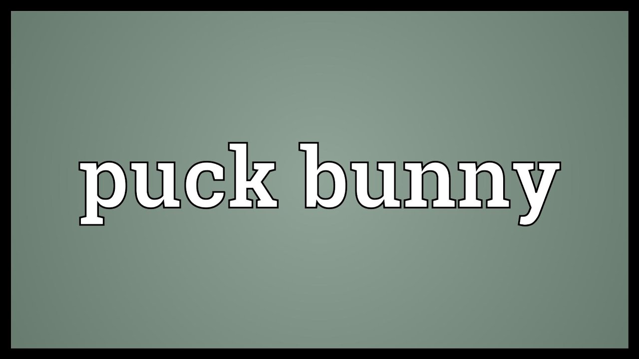 Puck bunny Meaning - YouTube