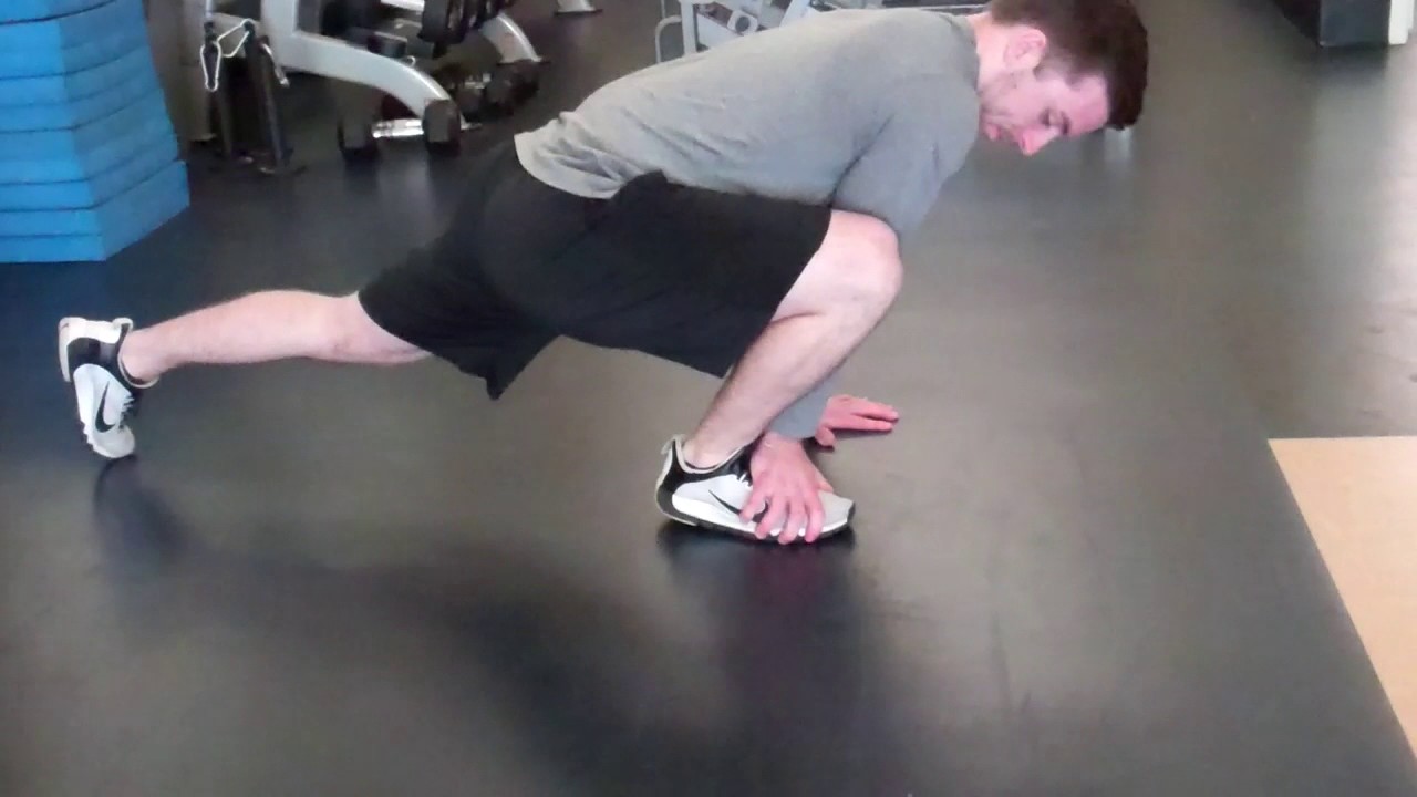 Spider Lunge Dorsiflexion - YouTube