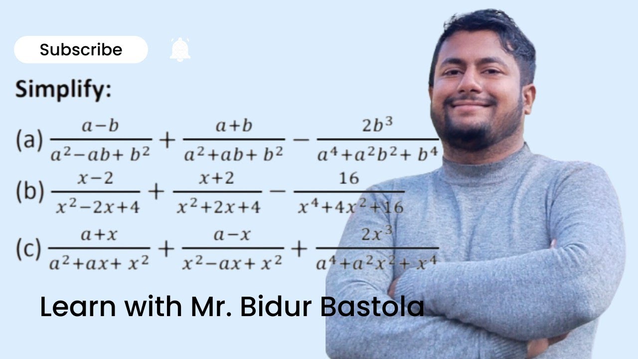 Simplify x 2 x 2 2x 4 x 2 x 2 2x 4 16 x 4 4x 2 16 YouTube