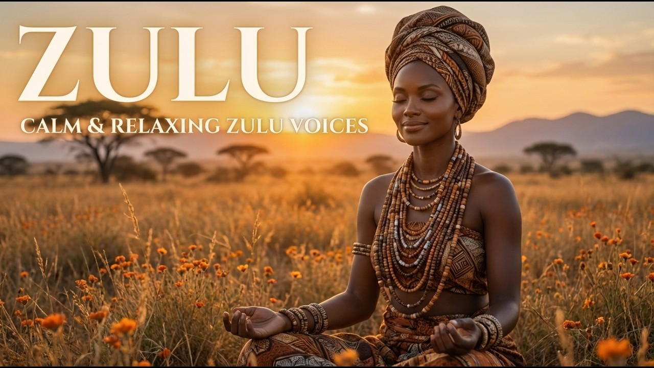 Zulu Healing Voices 🌿 African Calm Music for Sleep, Relaxation ...