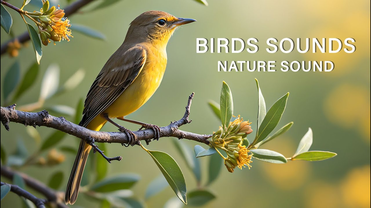 Birds Sounds | Relaxing Sounds ~ Birds Chirping And Soft Piano Music ...