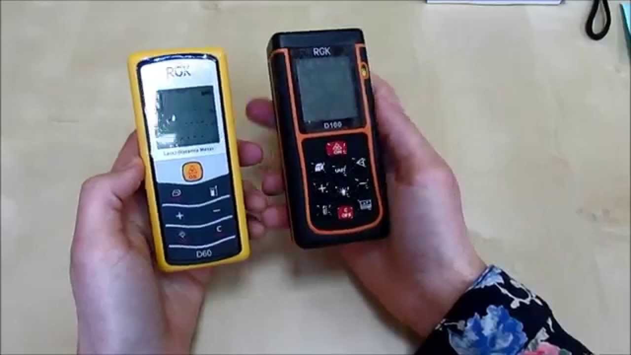Лазерный дальномер RGK D60. Обзор и тесты - YouTube
