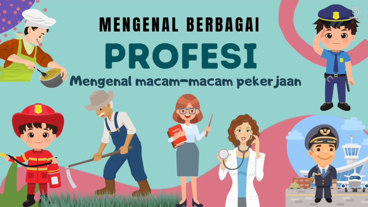 Mengenal Profesi untuk anak TK | Macam-macam pekerjaan | Profesi Dokter ...