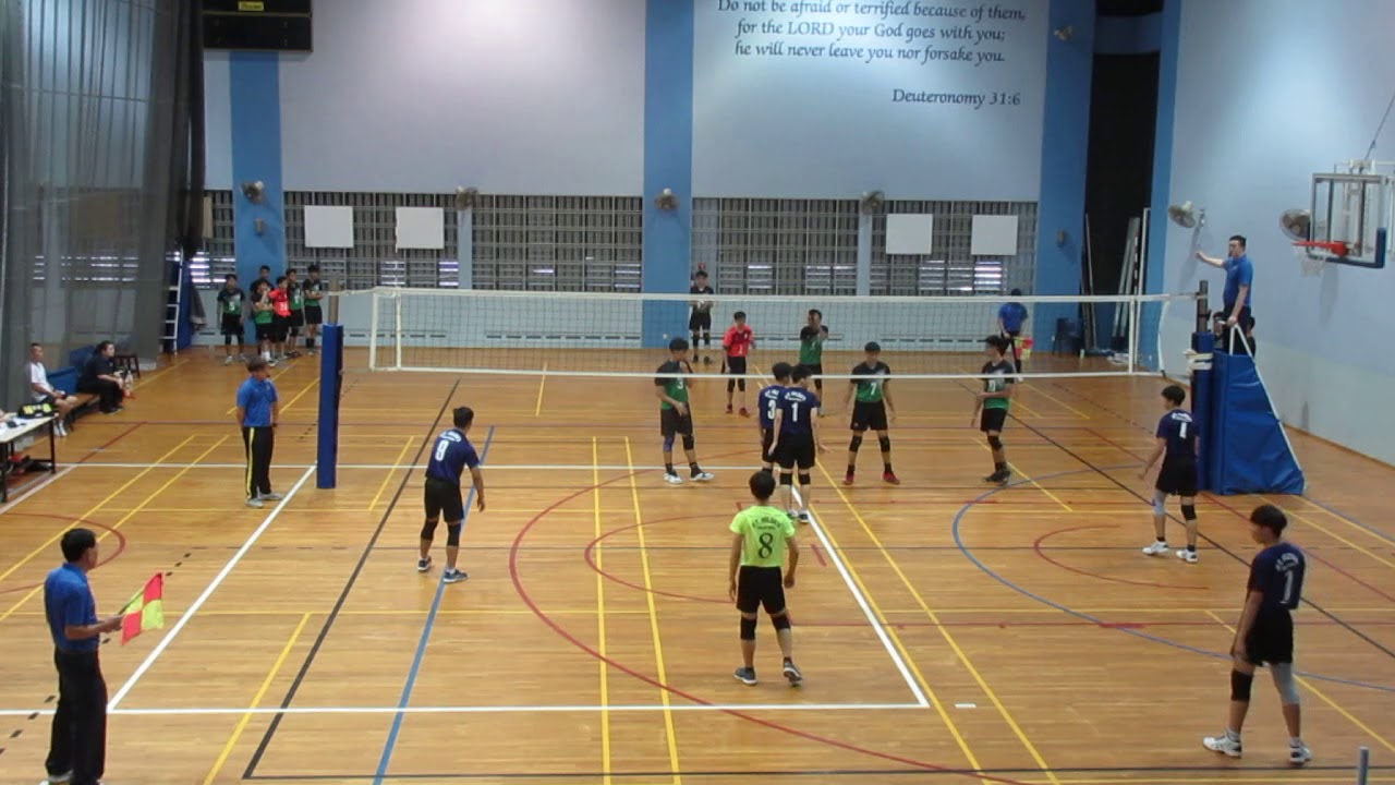 2018 B Div National Quarter Final Boys SHS vs PGL 2-0 set 1 - YouTube