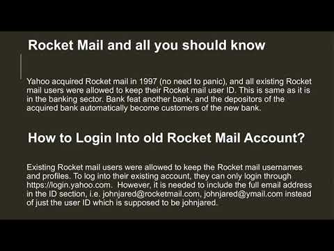 rocketmail - YouTube