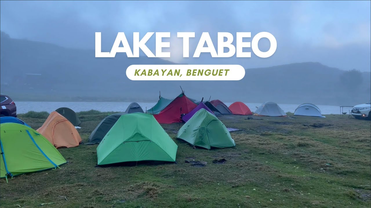 Camping at Lake Tabeo, Kabayan, Benguet - YouTube