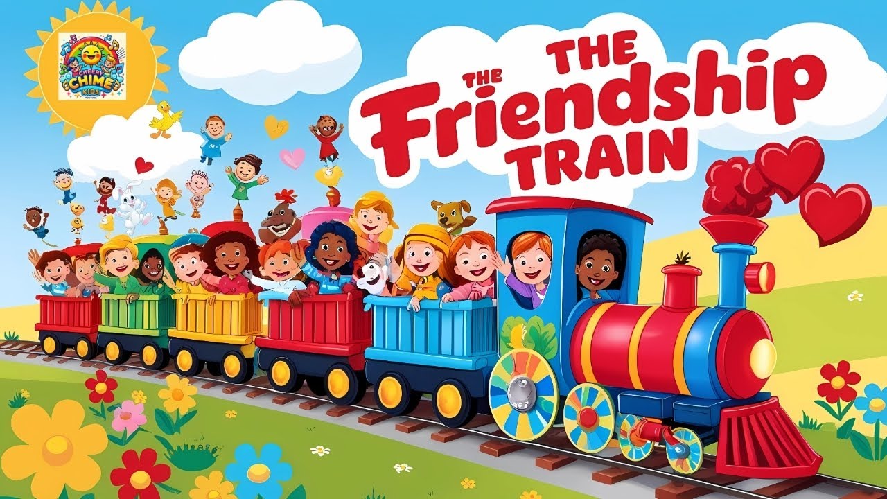 Friendship Train || Choo-Choo! Join The Friendship Train Adventure! 🚂🌟 ...