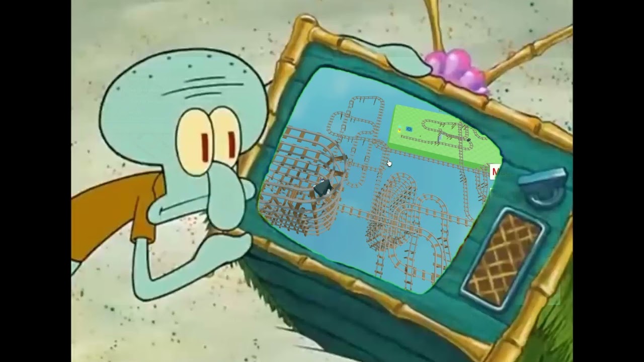 Squidward watching my video - YouTube