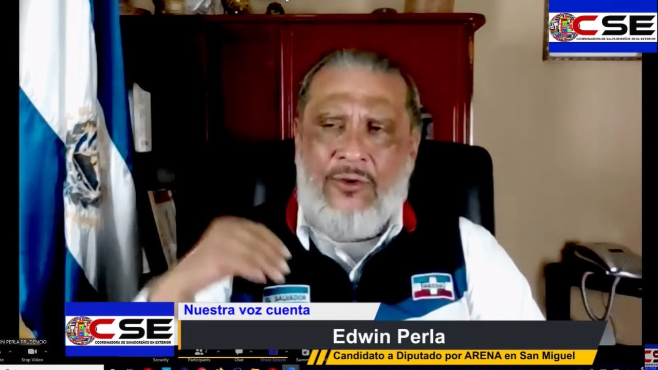 Una Hora con Roy Garcia, nos acompaña el candidato a Diputado Edwin Perla por ARENA en San ...