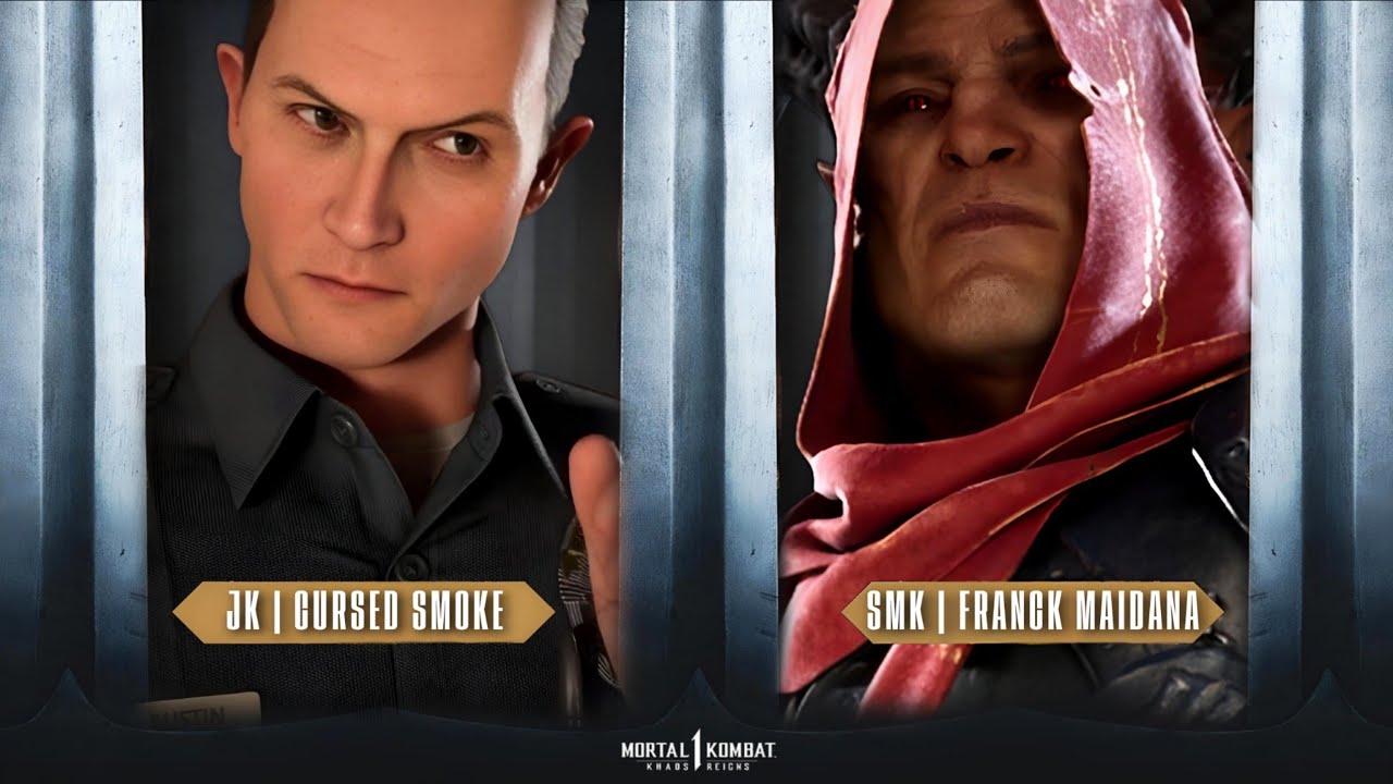 SMK Franck_Maidana Vs CURSED SMOKE Mortal Kombat 1 - YouTube