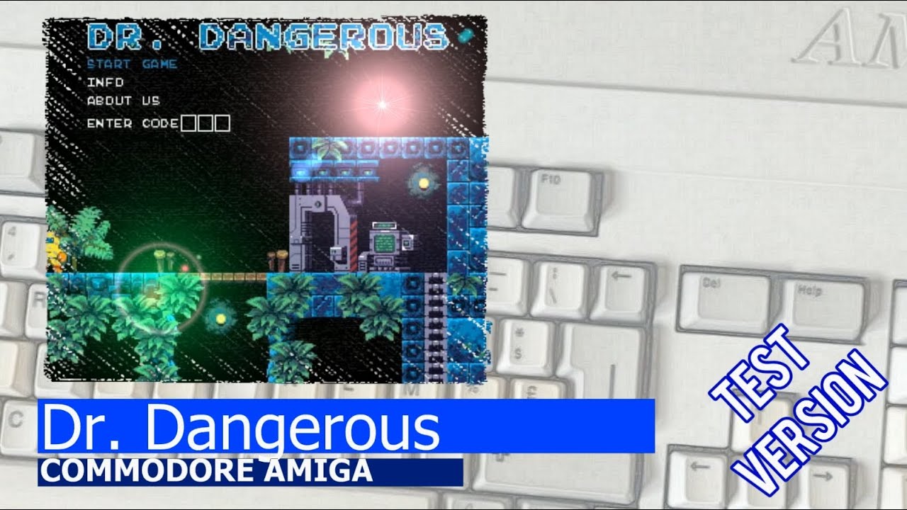 Commodore Amiga -=Dr. Dangerous=- test version - YouTube