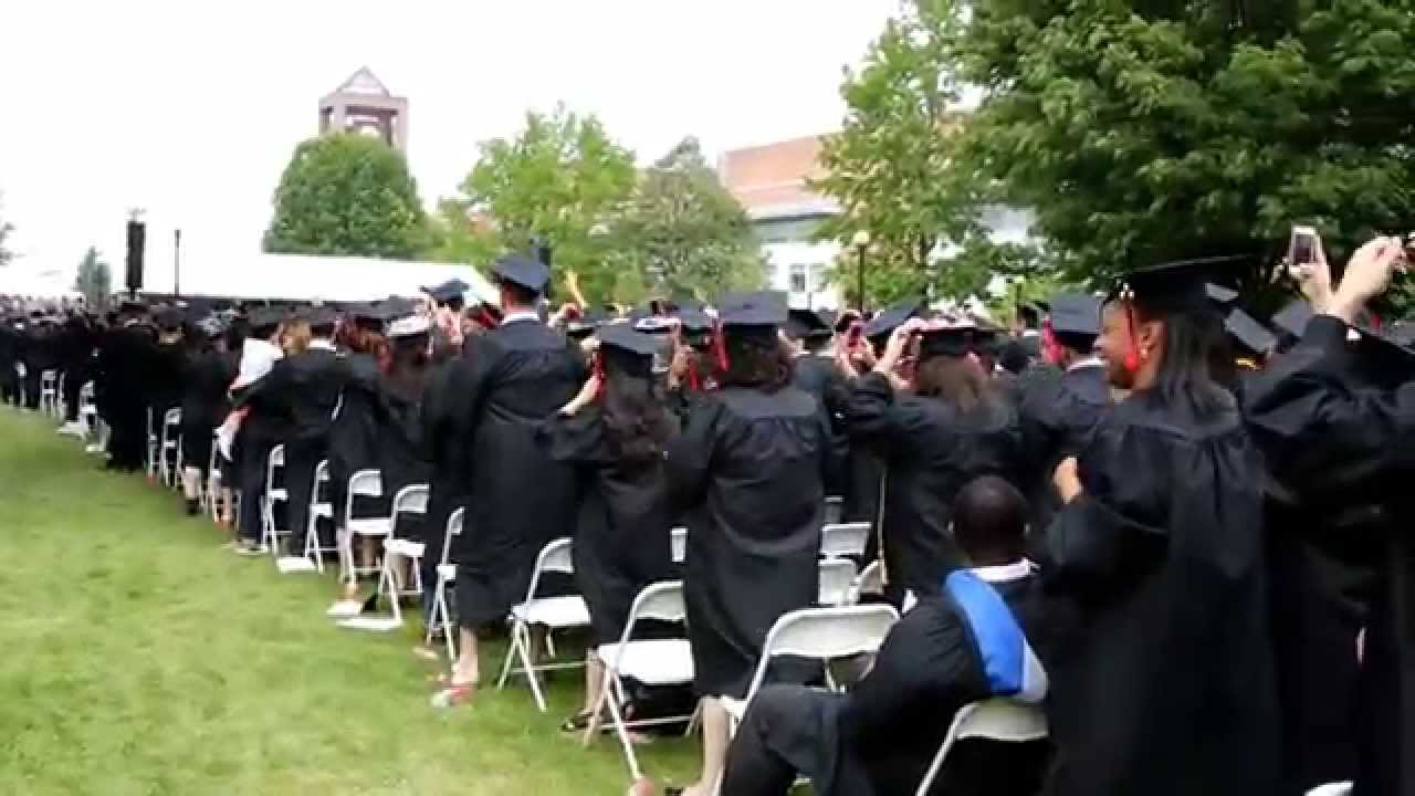 Queens College Graduation Day - Class of 2015 - YouTube