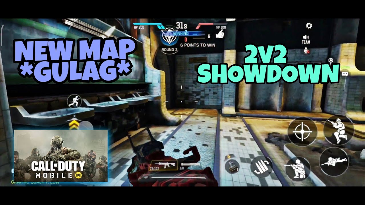 NEW MAP *GULAG* 2v2 SHOWDOWN || CALL OF DUTY MOBILE - YouTube