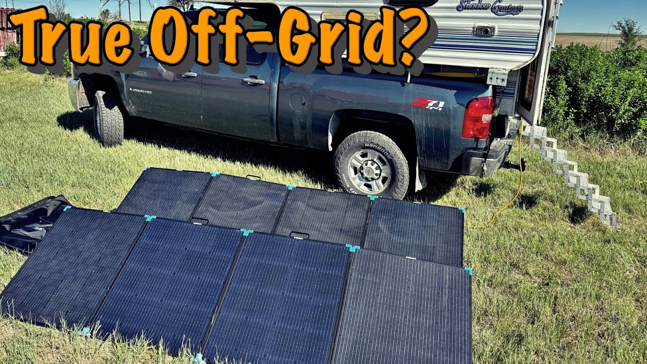 Can This New Ultra Light 400w Solar Panel Power My RV Air Conditioner ...