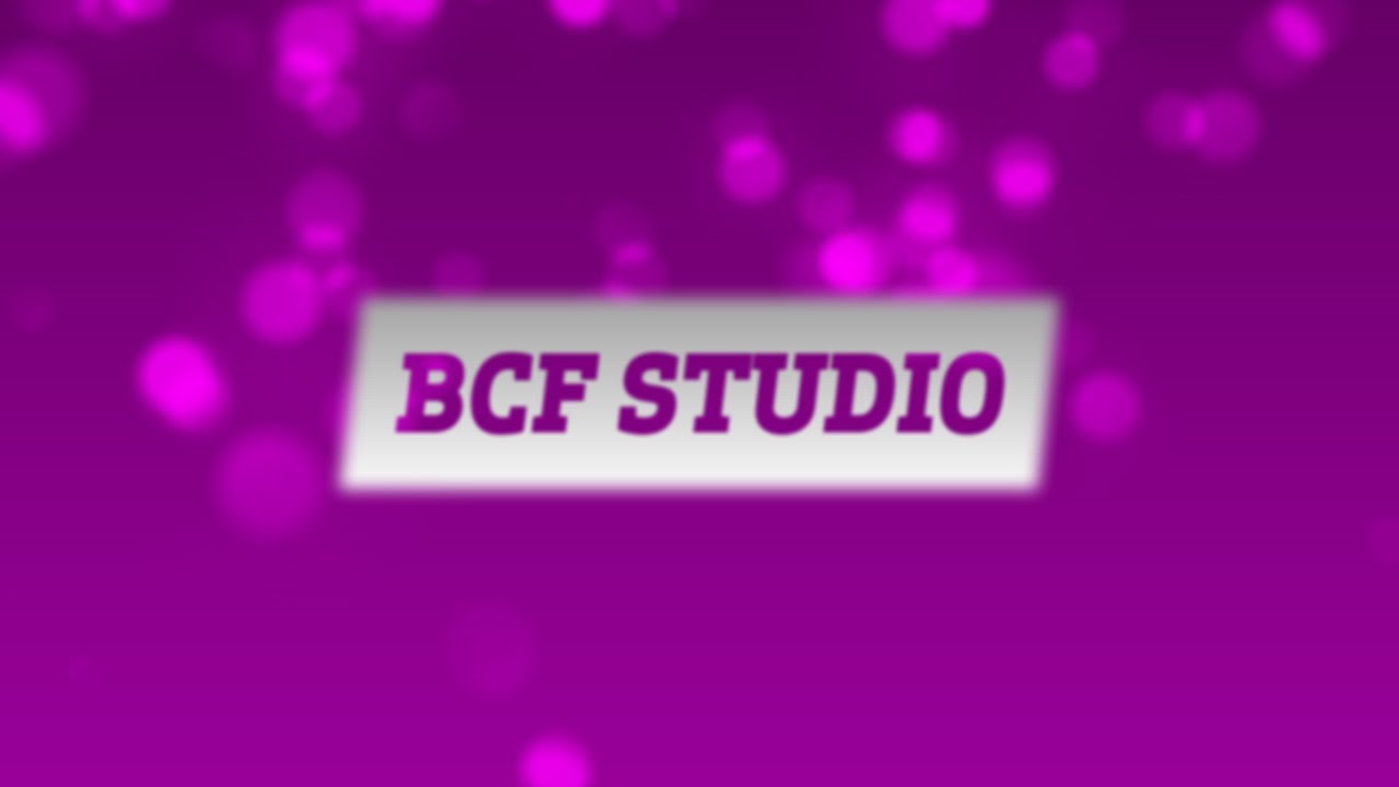 BCF STUDIO - Presentación del canal - YouTube