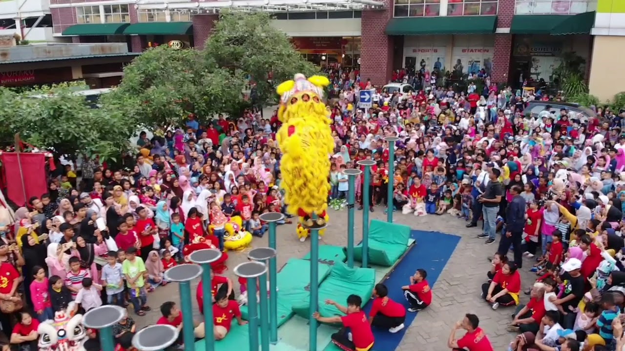 Plasa Cibubur dance with Barongshai - YouTube