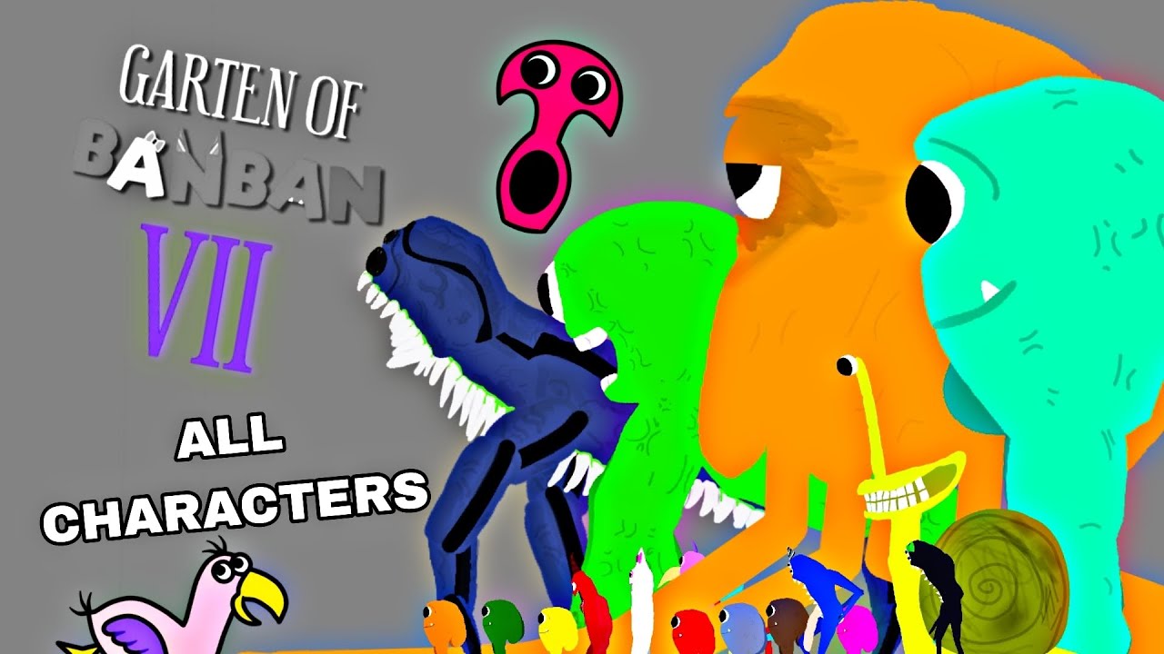 Garten of Banban All Characters (1-7) DC2 ANIMATION PART 1 - YouTube