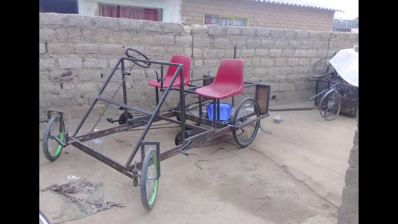 Kasi things . kasi bicycle Making a south african bicycle - YouTube