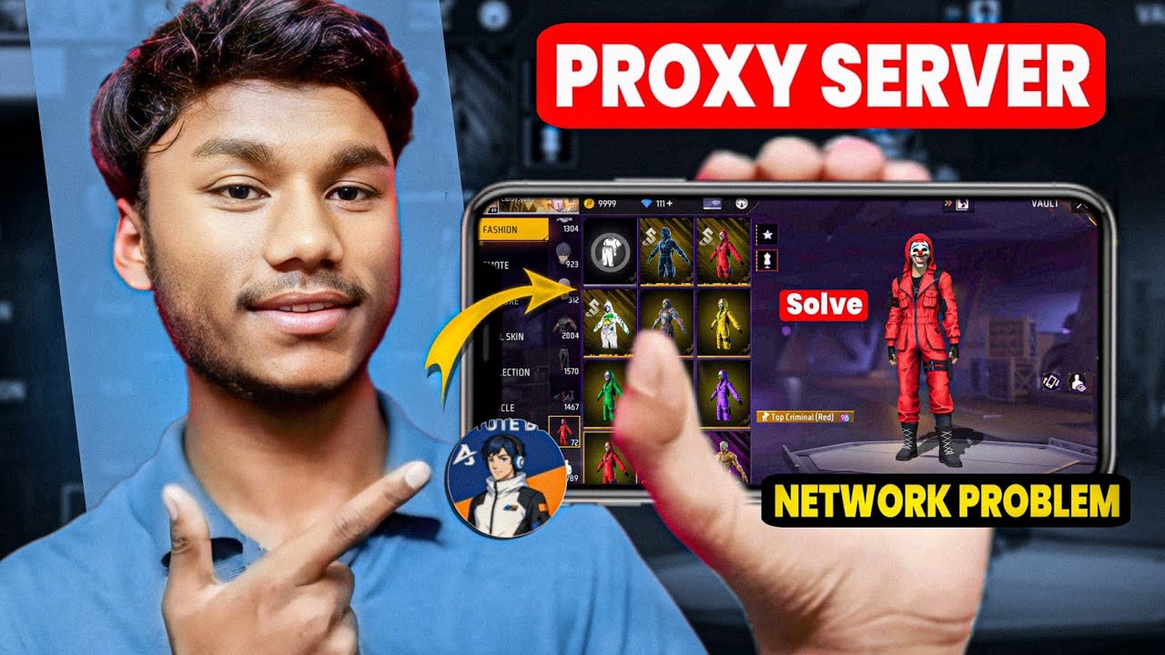 Free Fire Proxy Server Network Problem || proxy server network problem fix - YouTube