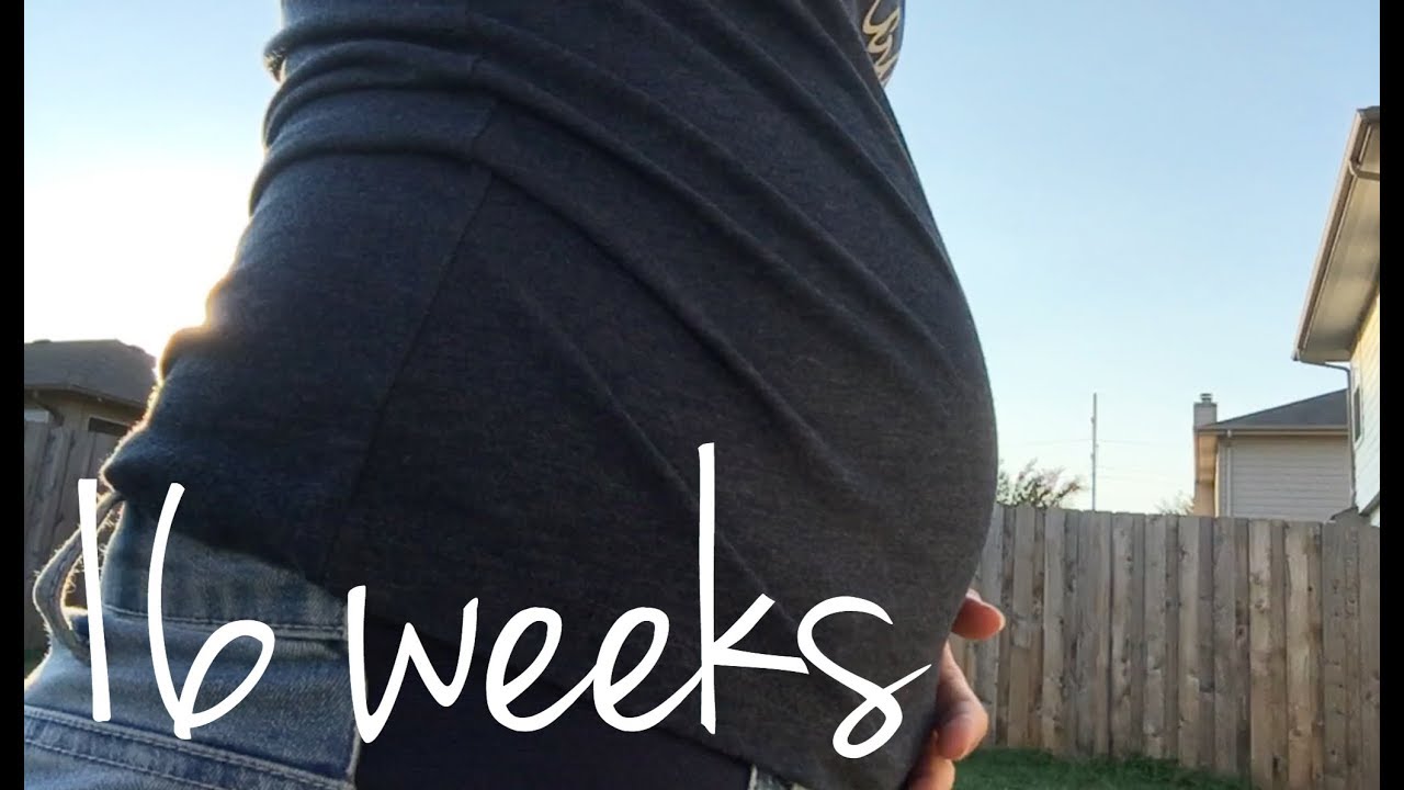16 Week Bumpdate - YouTube