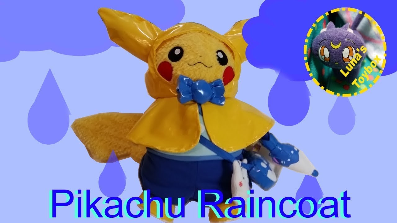 Let's give Pikachu a Raincoat (Pikachu's Closet) - YouTube