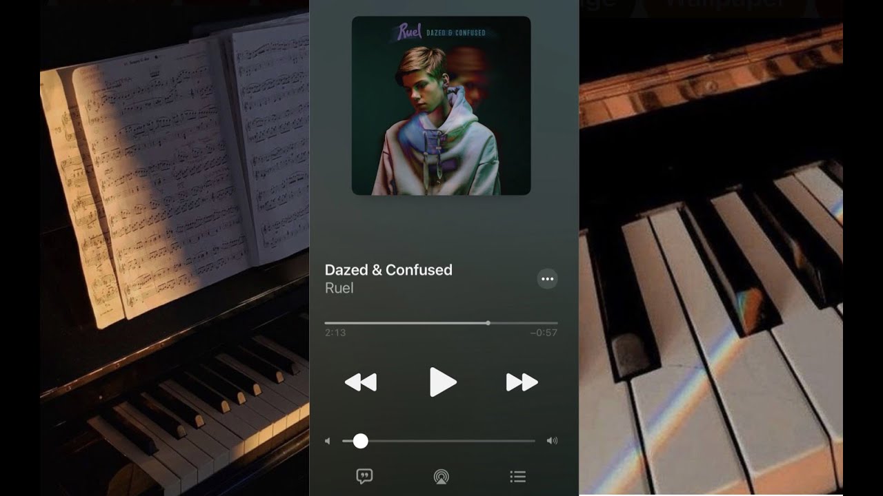 Dazed and Confused - Ruel // piano cover and lyrics - YouTube