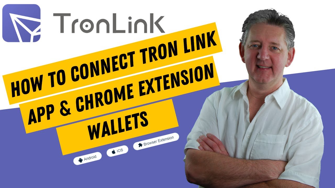 How To Link Tron Link Wallet App & Tron Link Chrome Extension Wallets ...
