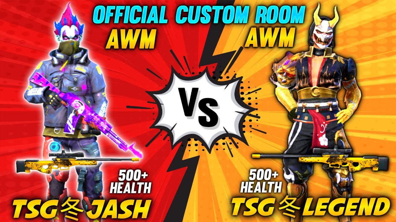 FREEFIRE || TSG• JASH VS TSG• LEGEND OMG AWM VS AWM || 500++ HEALTH ...