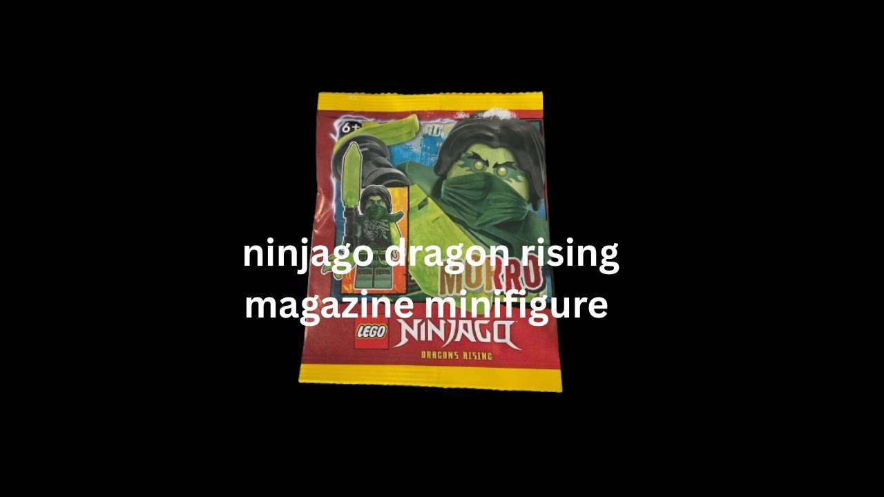 Lego ninjago magazine Morro minifigure review - YouTube
