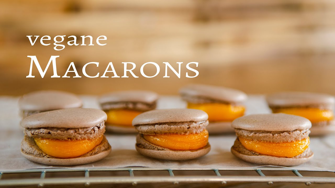 Vegane Macarons mit Aquafaba - Anleitung und Rezept - YouTube